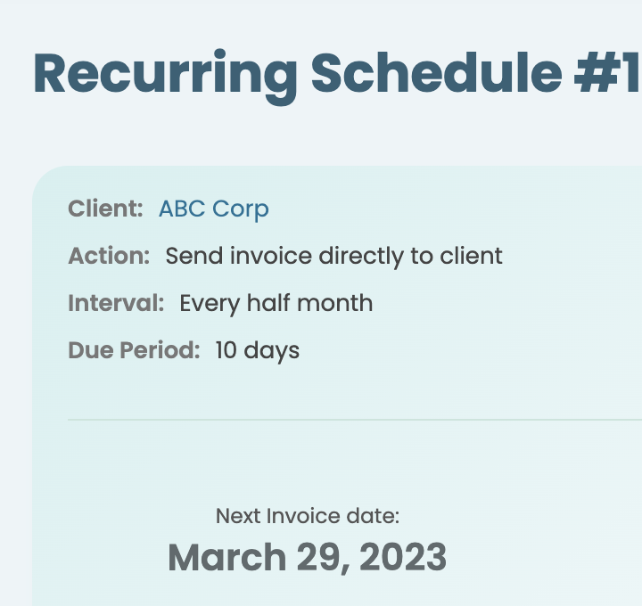 Clientary | Online invoicing for professional services