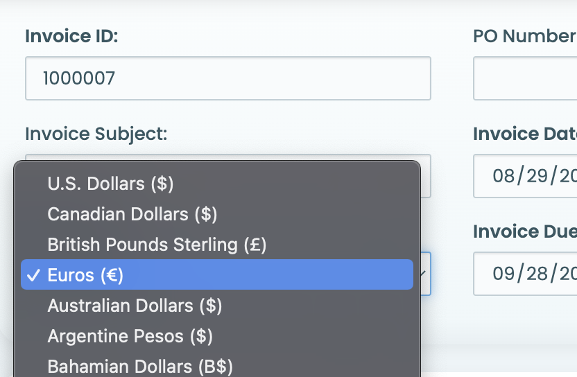 Online Invoicing Features | Clientary
