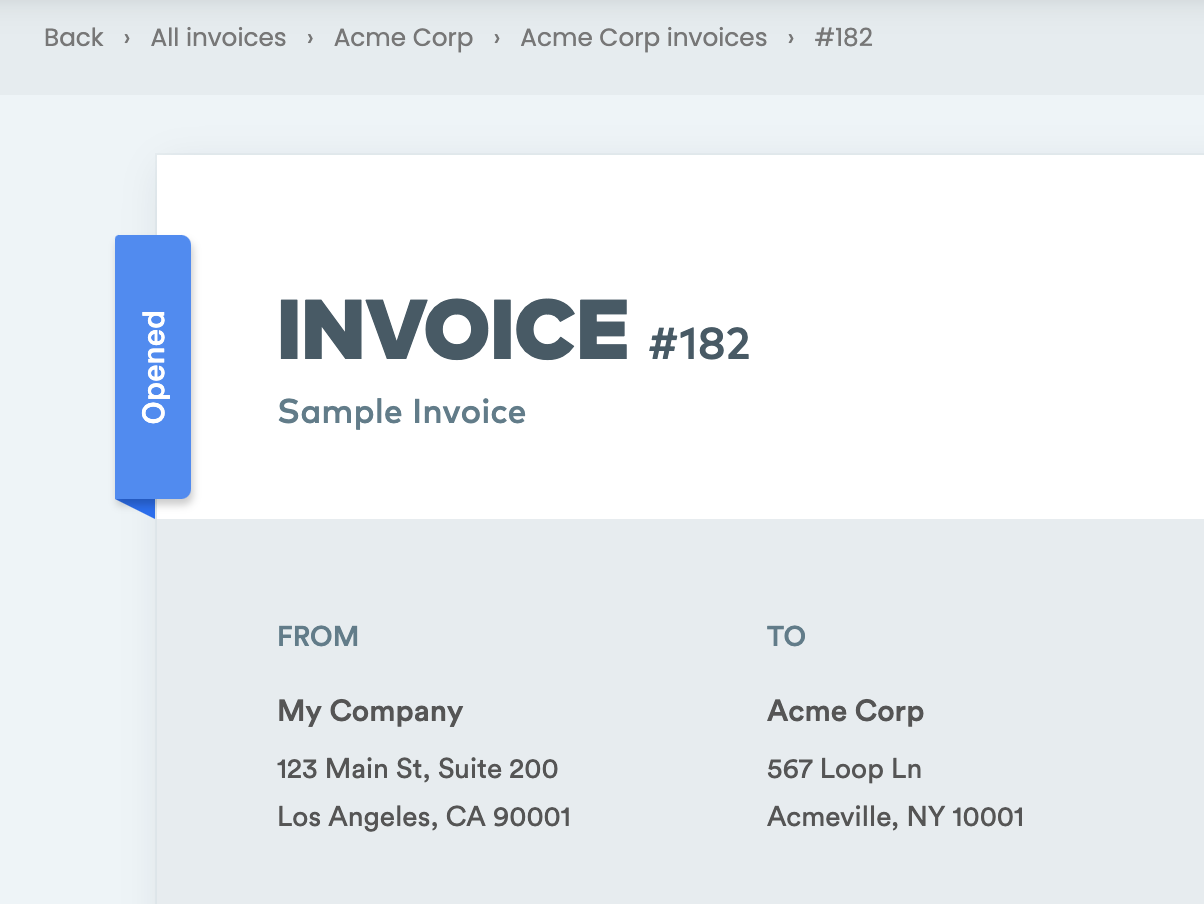 Online Invoicing Features | Clientary